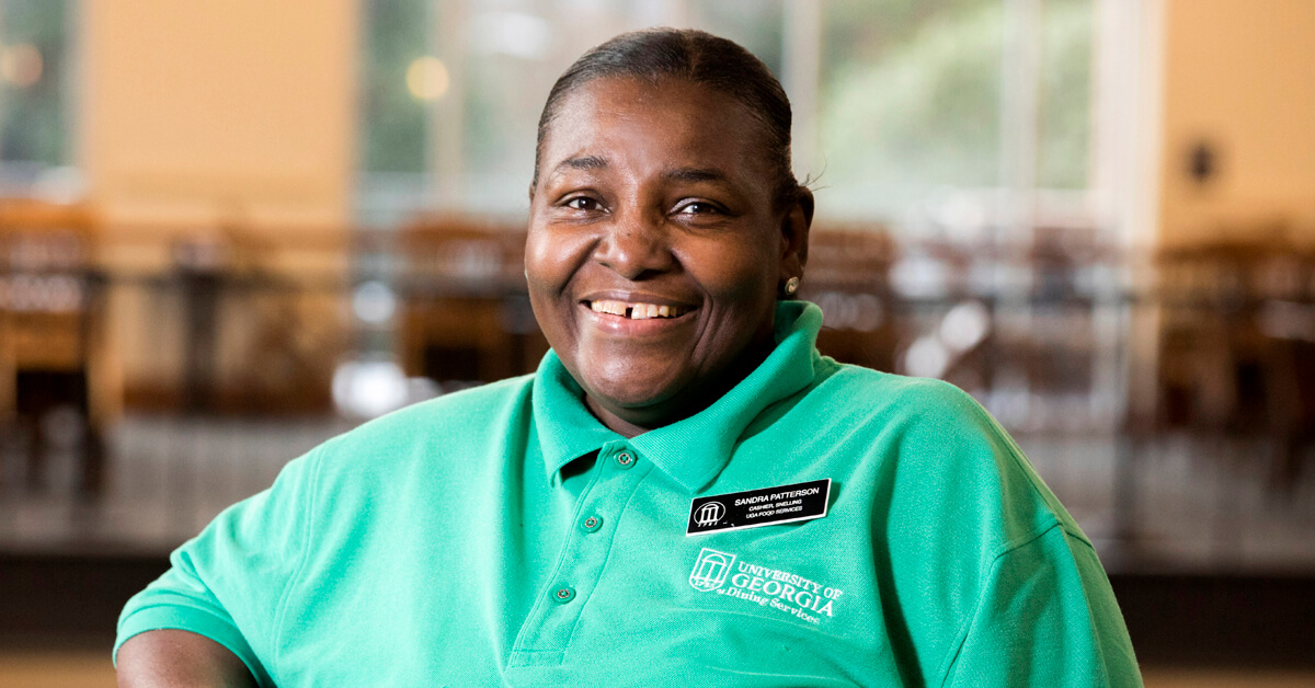 New meal plan scholarship named for “Miss Sandra” - Give to UGA