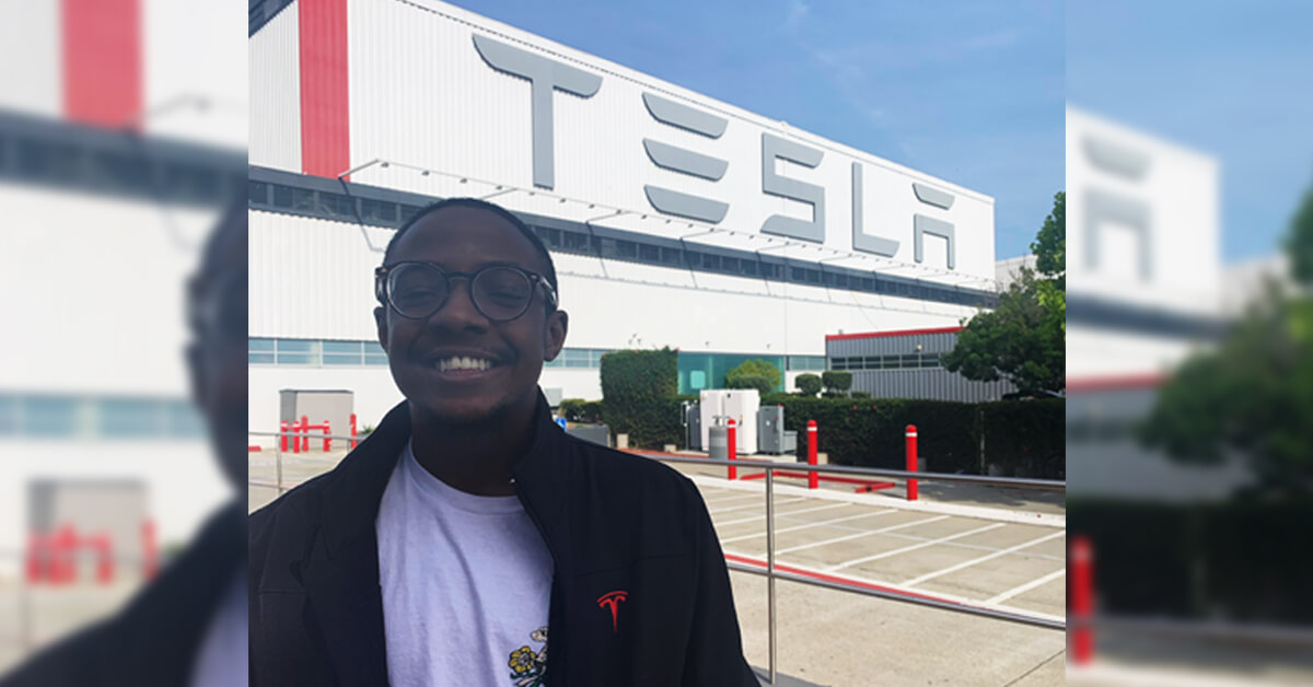 Vincent Glover's UGA experience led to internships with Tesla and NASA ...