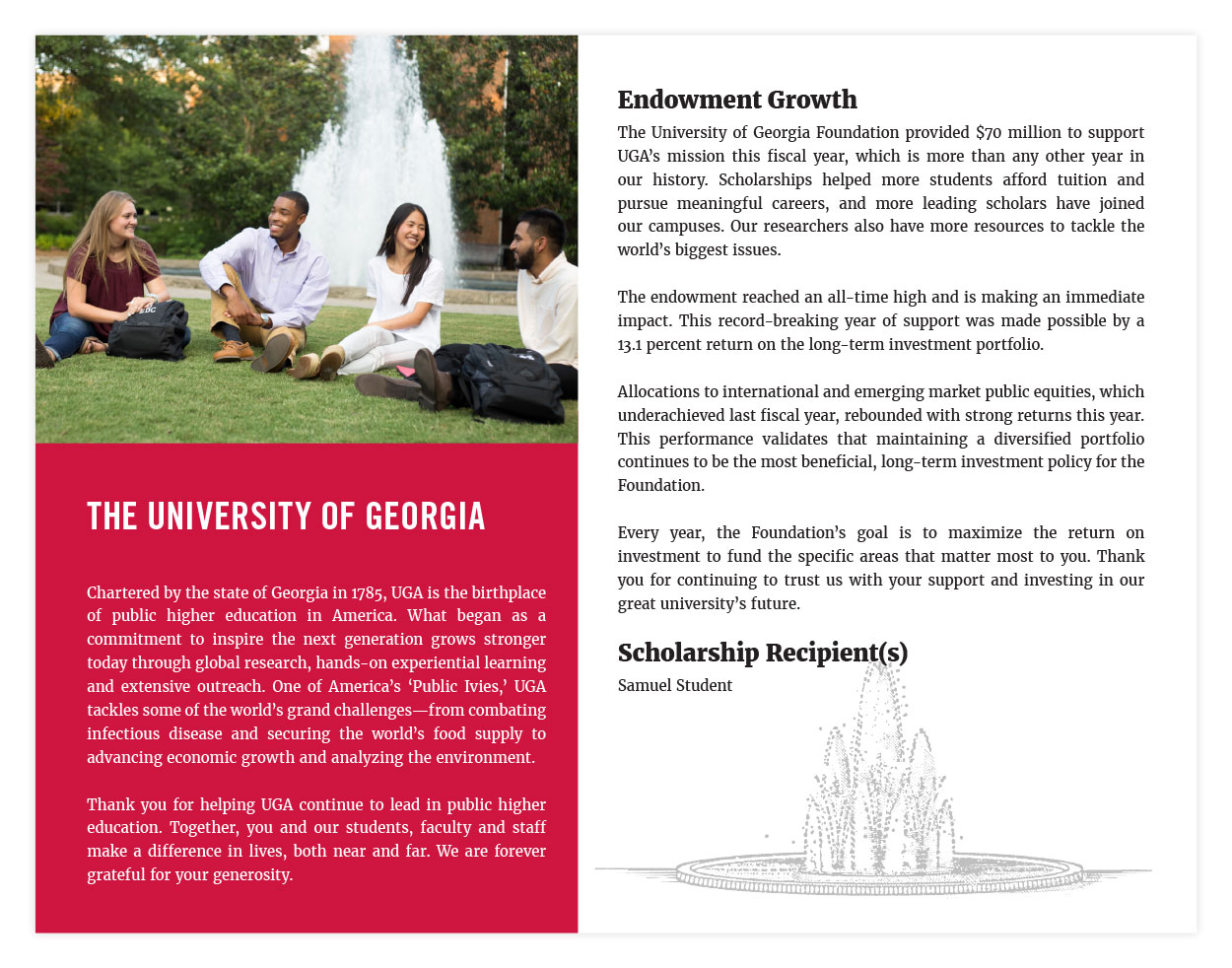 Endowment Reports - Commit to Georgia