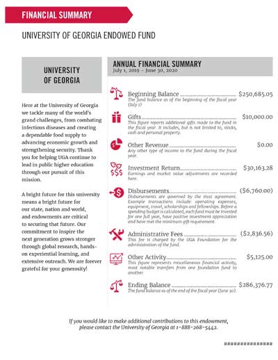 Endowment Reports - Commit to Georgia