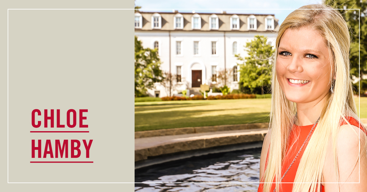 Commit to Georgia: Chloe Hamby ’19 dreamed of being a Georgia Bulldog.