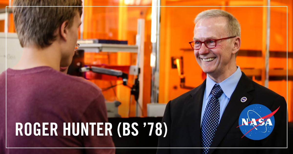 NASA's Roger Hunter pays it forward with a planned gift to UGA