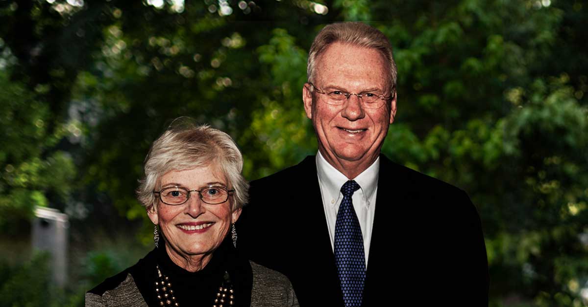 Donor Recognition - Clarence and Janet Rawlings